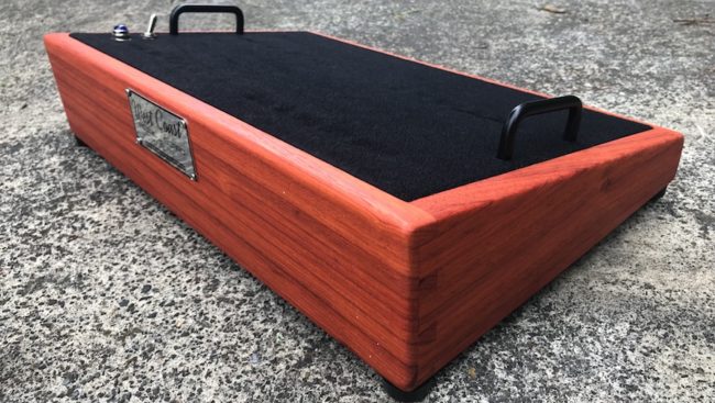 Customize your Hard Wood Pedalboard in 1 Simple Step