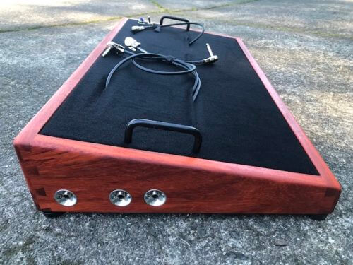 Customize your Hard Wood Pedalboard in 1 Simple Step