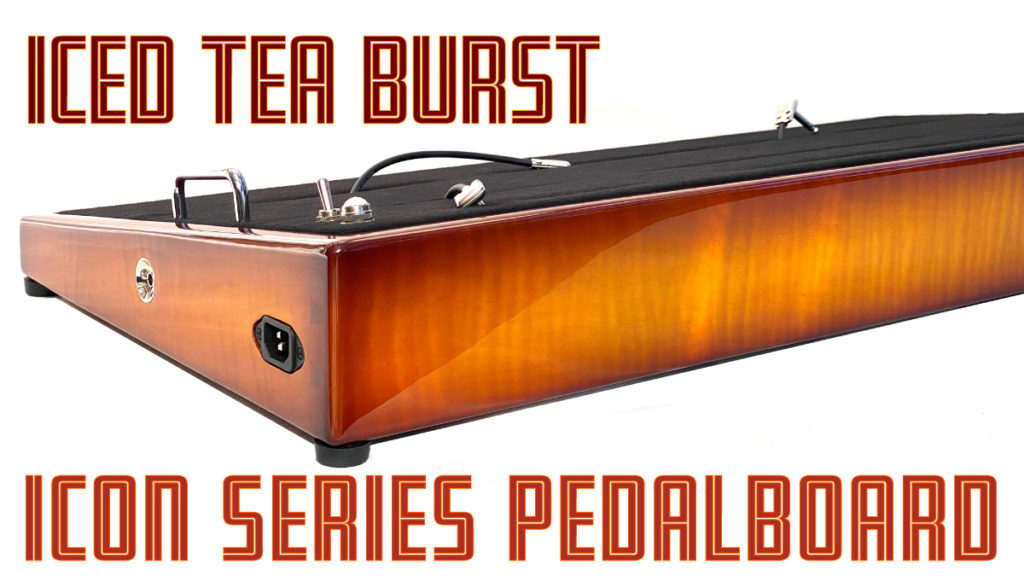 Icon Series Pedalboard - Sexy Guitar Themed - 100% US Made