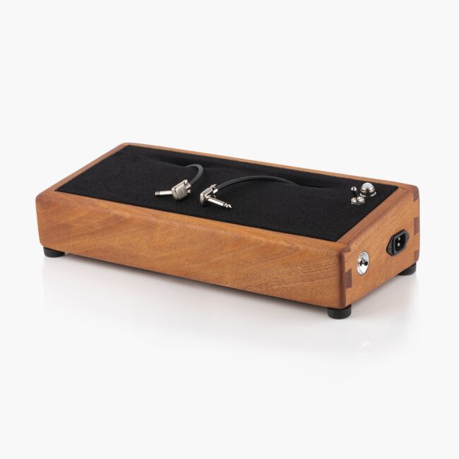 100% Premium Hardwood Mini Pedalboard - Gorgeous Pedal Boards