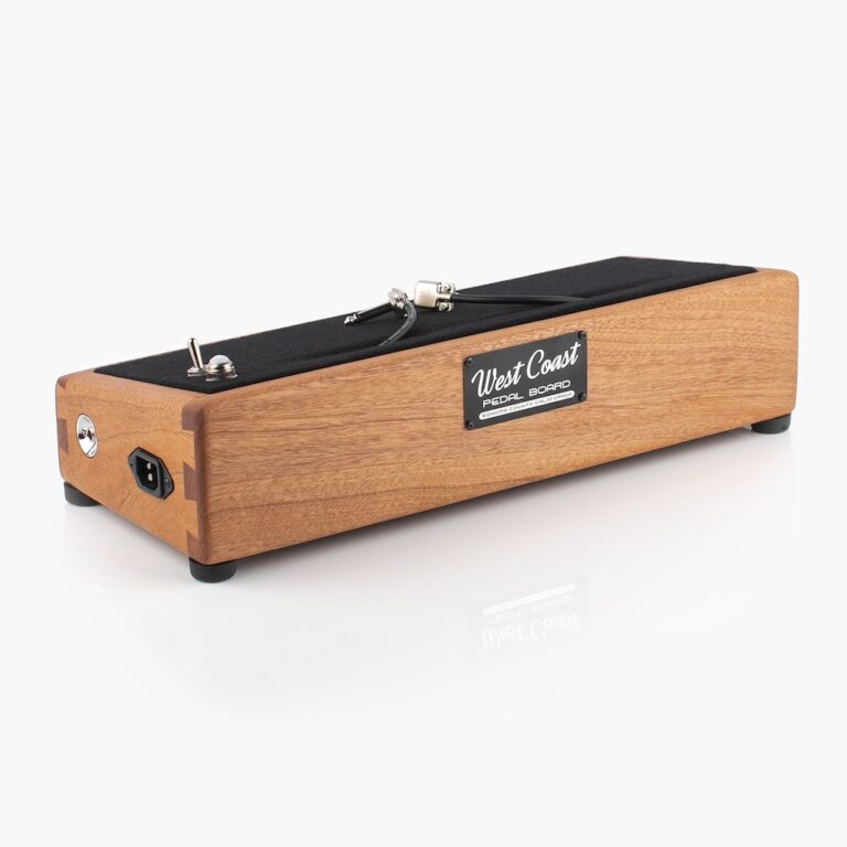 100% Premium Hardwood Mini Pedalboard - Gorgeous Pedal Boards