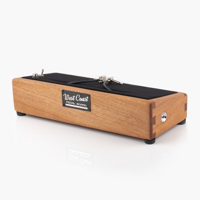 100% Premium Hardwood Mini Pedalboard - Gorgeous Pedal Boards