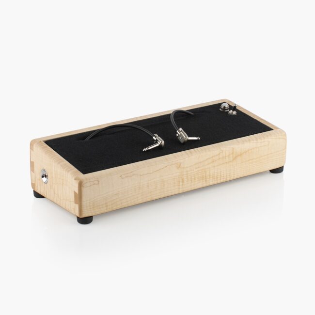 100% Premium Hardwood Mini Pedalboard - Gorgeous Pedal Boards