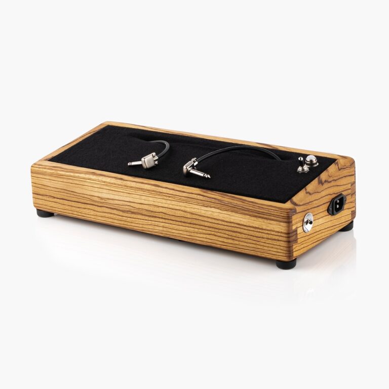 100% Premium Hardwood Mini Pedalboard - Gorgeous Pedal Boards