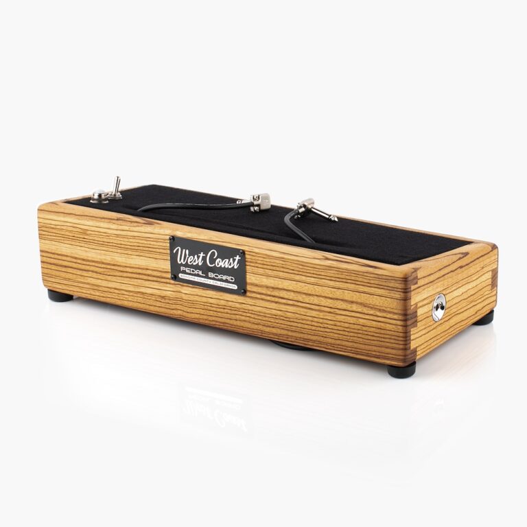 100% Premium Hardwood Mini Pedalboard - Gorgeous Pedal Boards