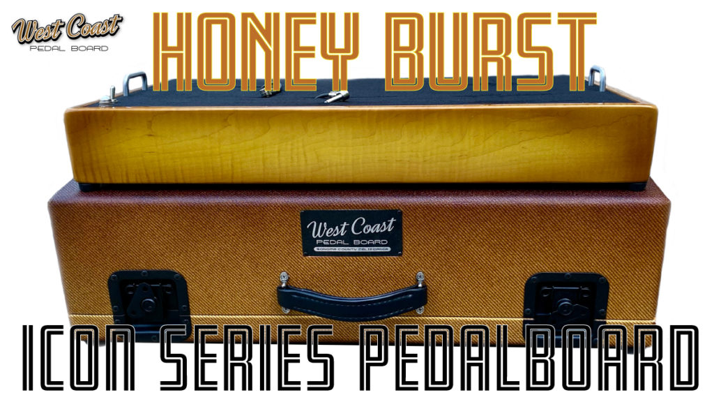 Icon Series Pedalboard - Sexy Guitar Themed - 100% US Made