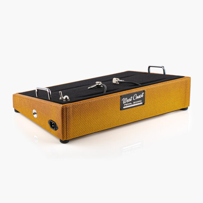 #1 Tweed Pedalboard in Authentic, Genuine Tweed Fabric