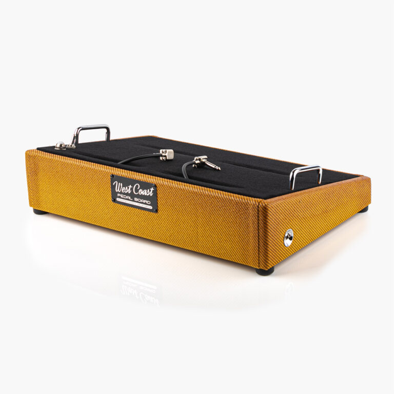 #1 Tweed Pedalboard in Authentic, Genuine Tweed Fabric