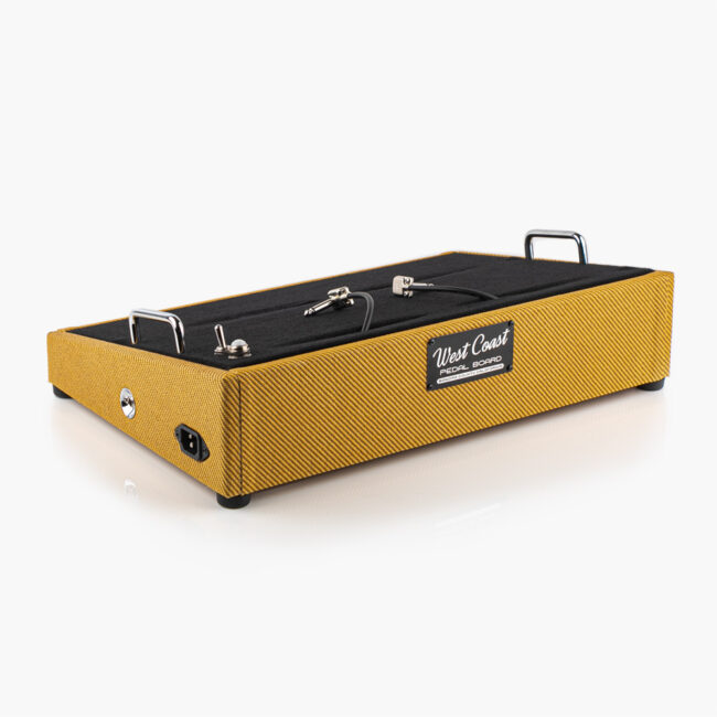 #1 Tweed Pedalboard in Authentic, Genuine Tweed Fabric