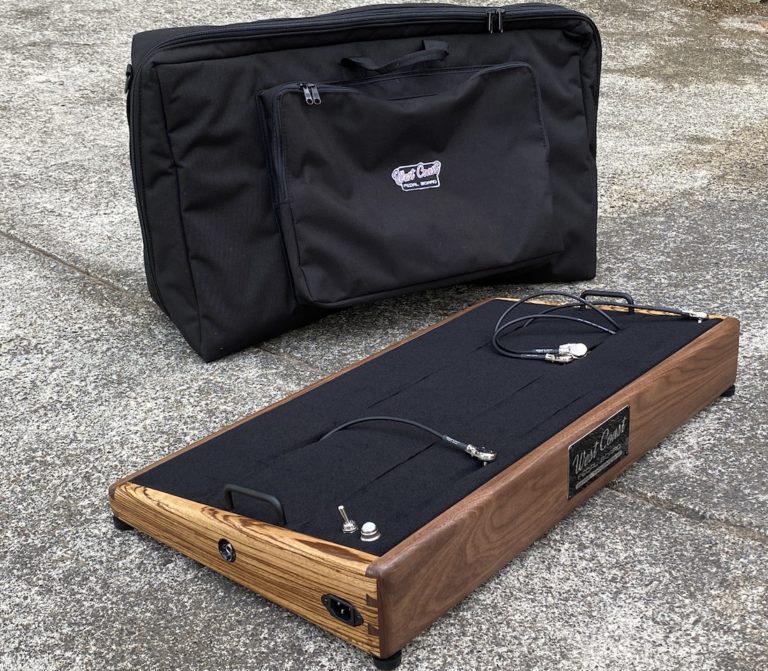 Stunning Navy Blue Pedalboard and Case Combo - 150% Awesome!