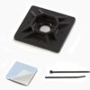 Pedalboard Cable Tie Management Kit - 25 Mounts and Straps!