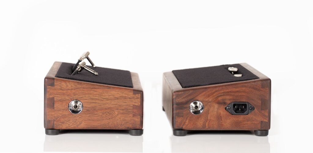 13X7 Mini Walnut Pedal Boards Pedalboard - USA Made