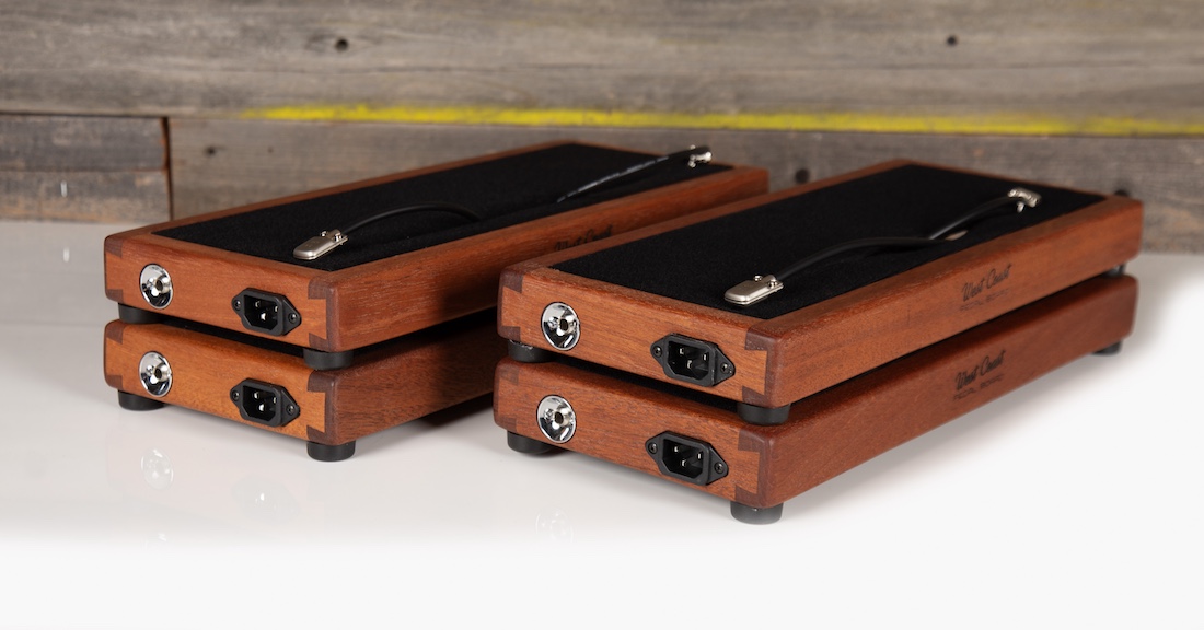 Mahogany Flat Pedal boards - 2 Sizes! - FREE US SHIP